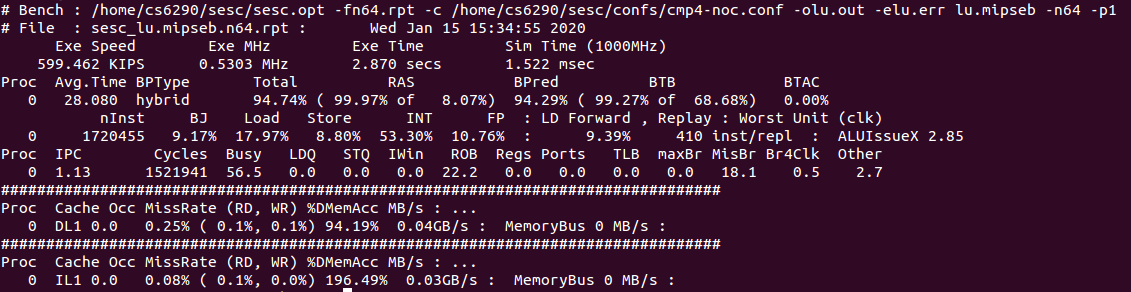 CS 6290 - High Performance Computer Architecture
